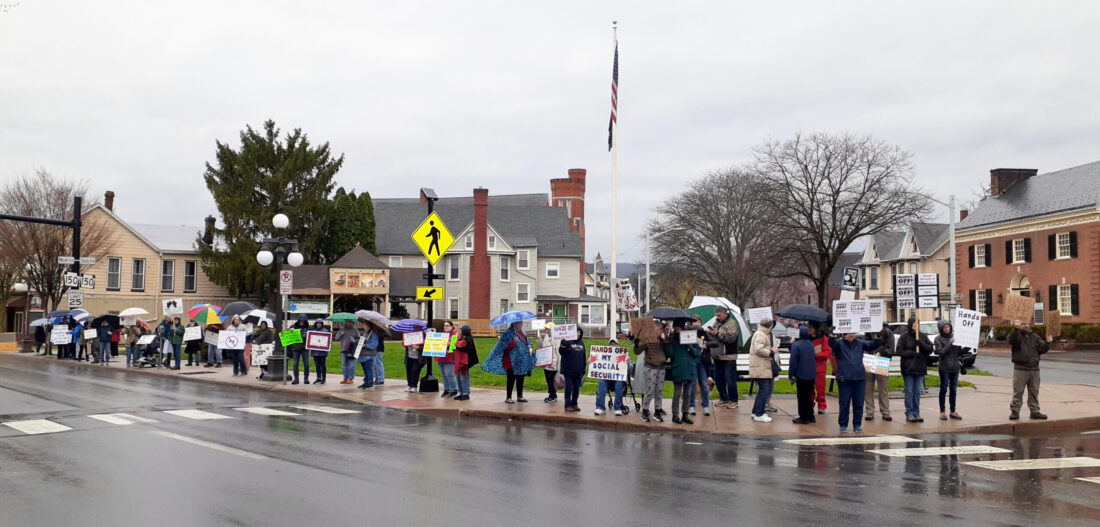 Local residents take part in national Hands Off Rally over weekend ...